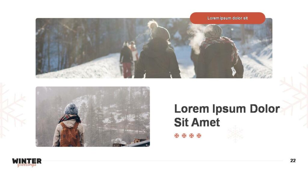 Winter Holidays Presentation Bundle | Master Bundles