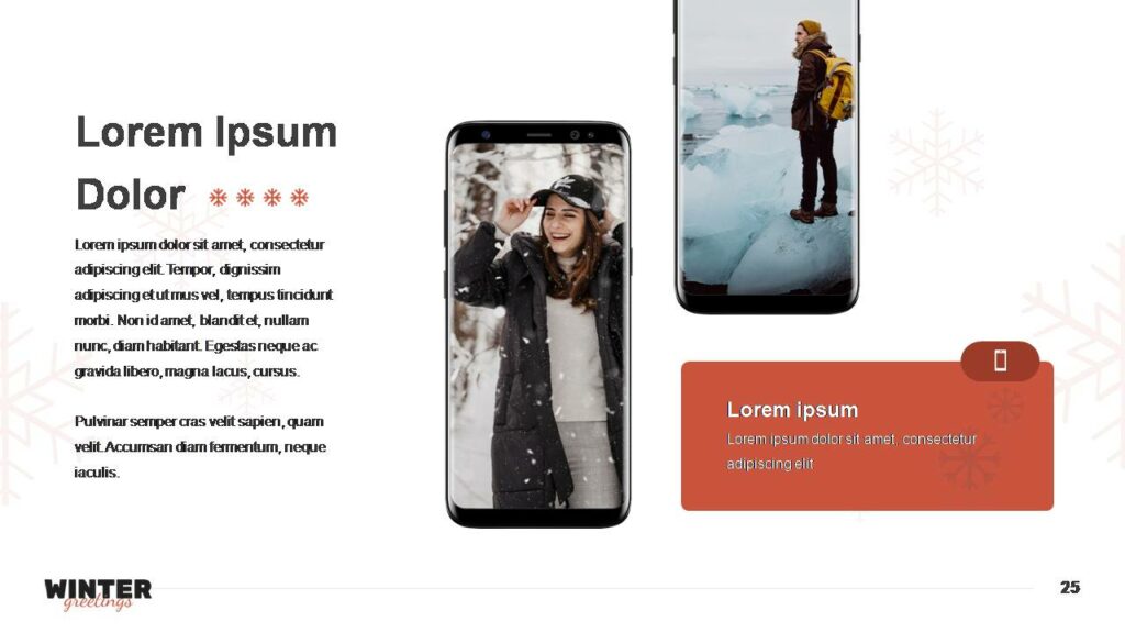 Winter Holidays Presentation Bundle | Master Bundles