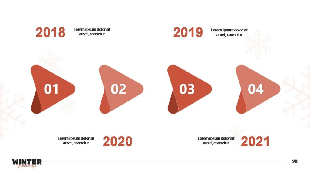 Winter Holidays Presentation Bundle | Master Bundles