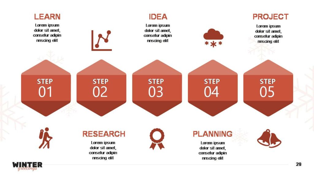 Winter Holidays Presentation Bundle | Master Bundles