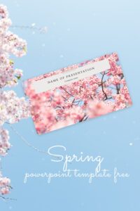 Free Spring Flowers Powerpoint Template – MasterBundles