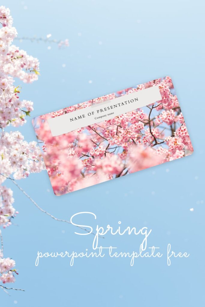Free Spring Flowers Powerpoint Template – MasterBundles