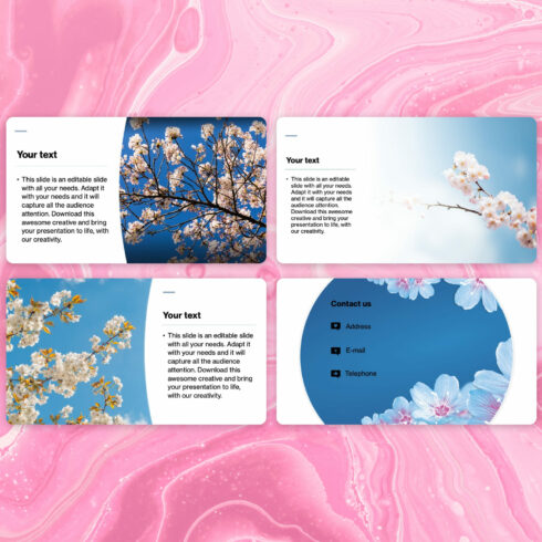 Free Sky Spring Powerpoint Template – MasterBundles