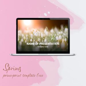 Spring Flowers Powerpoint Template Free – MasterBundles