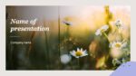 Spring Flowers Powerpoint Template Free | Master Bundles