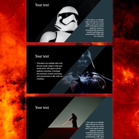 Bright Star Wars Powerpoint Template Free – MasterBundles