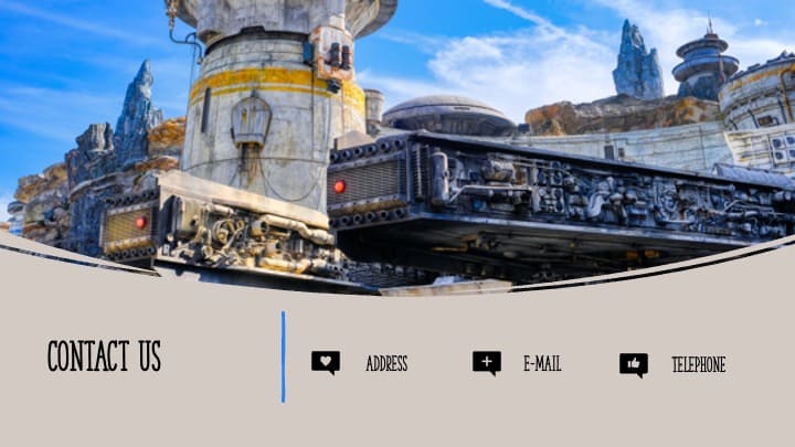 Stylish Star Wars Powerpoint Template Free | Master Bundles