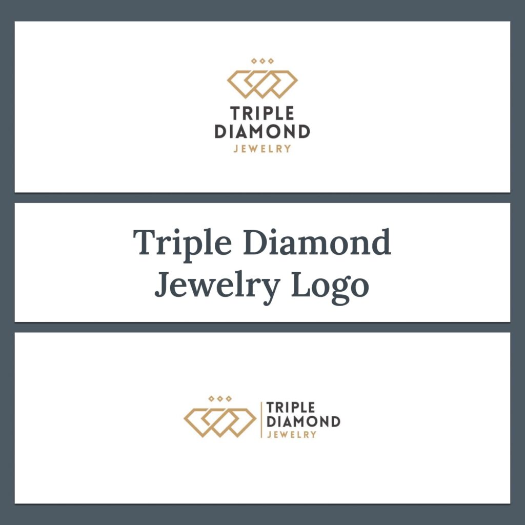 Diamond Jewelry Logo Design – MasterBundles