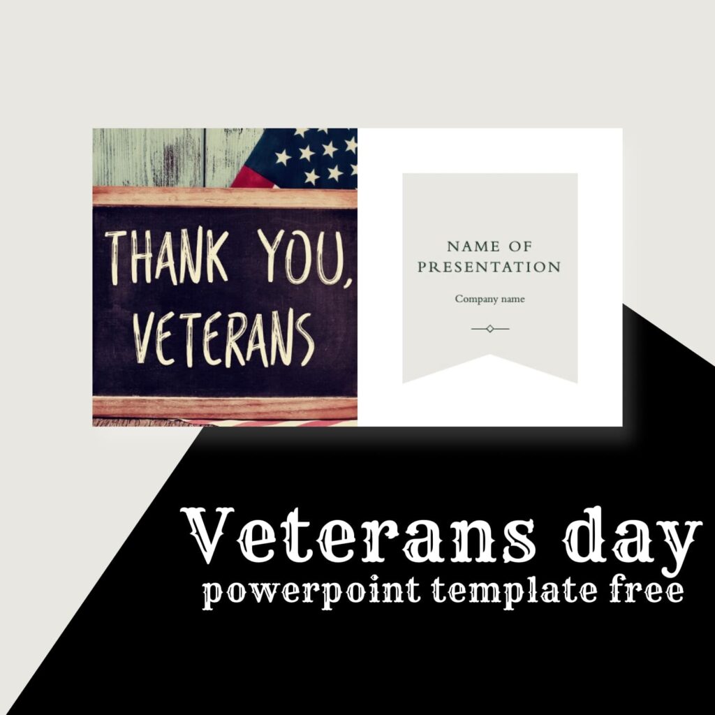 Free Clean Veterans Day Powerpoint Template – MasterBundles