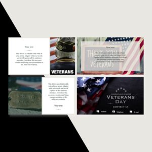 Free Clean Veterans Day Powerpoint Template – MasterBundles