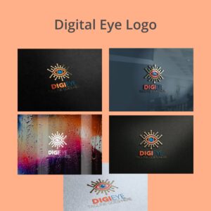 Digital Eye Logo – MasterBundles
