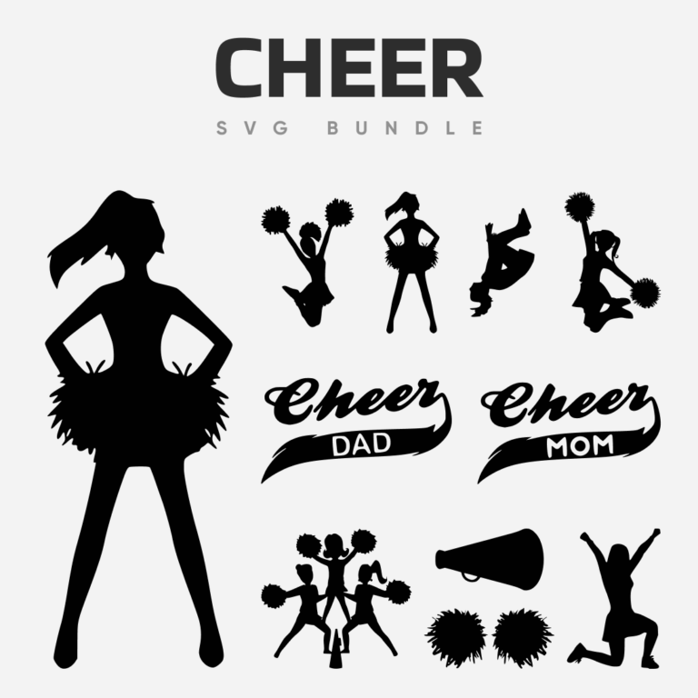 Cheer SVG Bundle – MasterBundles