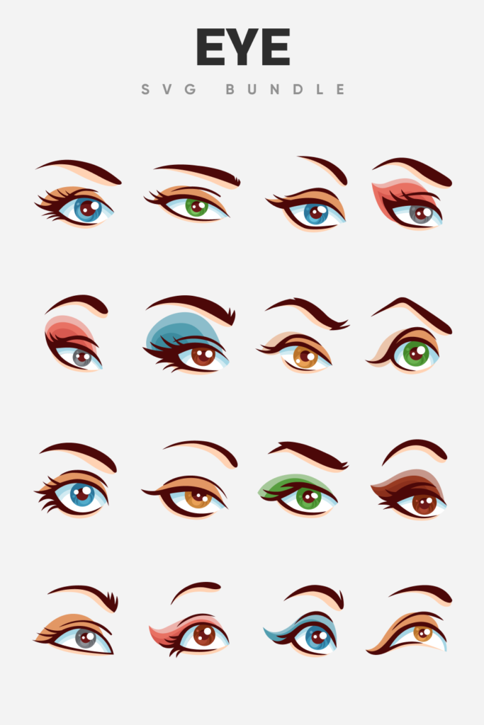 Eye SVG Bundle | Master Bundles