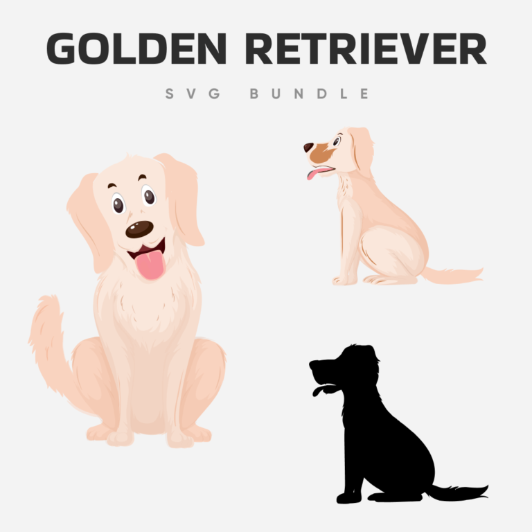 Golden Retriever SVG - MasterBundles