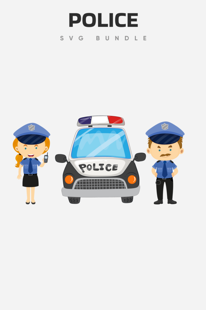 3 Police SVG Designs – MasterBundles