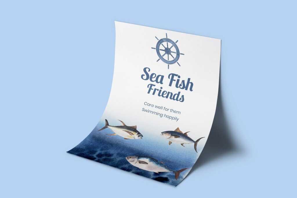Seafish Watercolor – MasterBundles