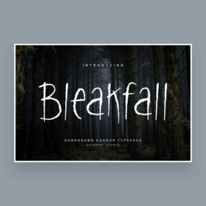 Bleakfall Font – MasterBundles