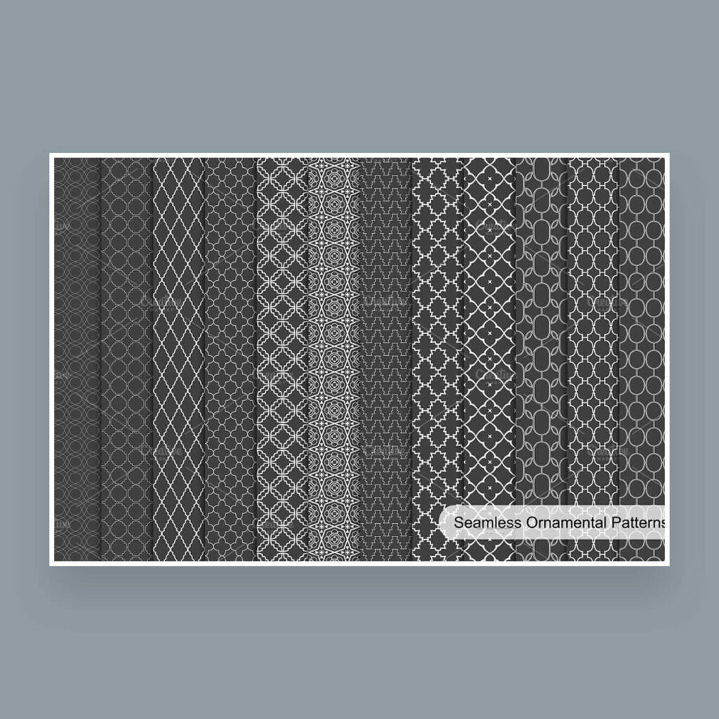 Collection of Ornamental Patterns – MasterBundles