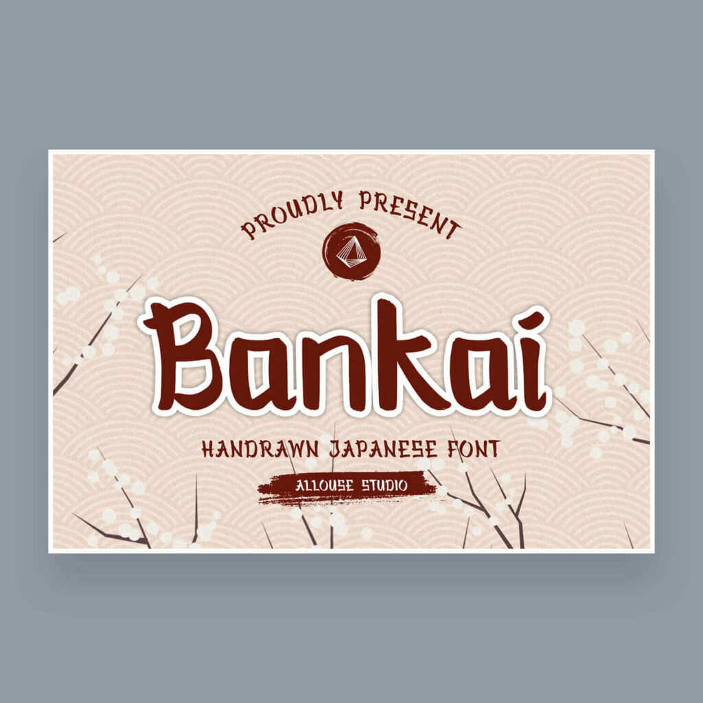 Bankai Handdrawn Japanese Font – MasterBundles