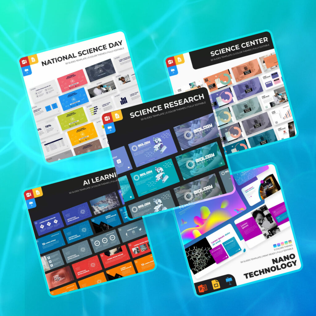 Huge Scientific Presentation Templates Bundle: 250 Slides – MasterBundles