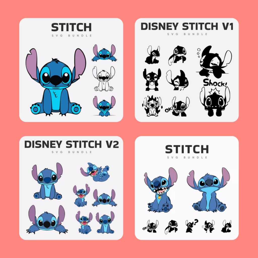 45 Disney Stitch SVG Files – MasterBundles