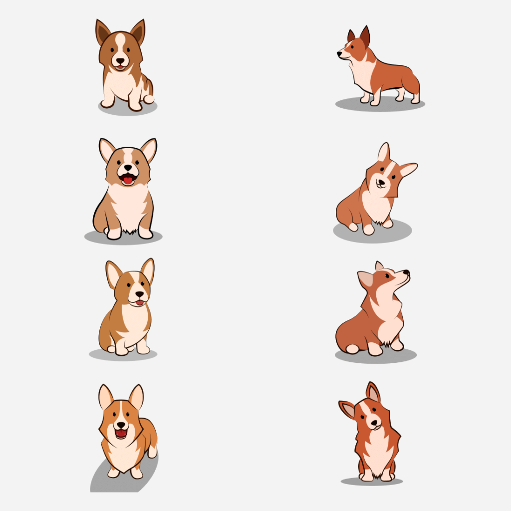 Corgi SVG: 8 Designs – MasterBundles
