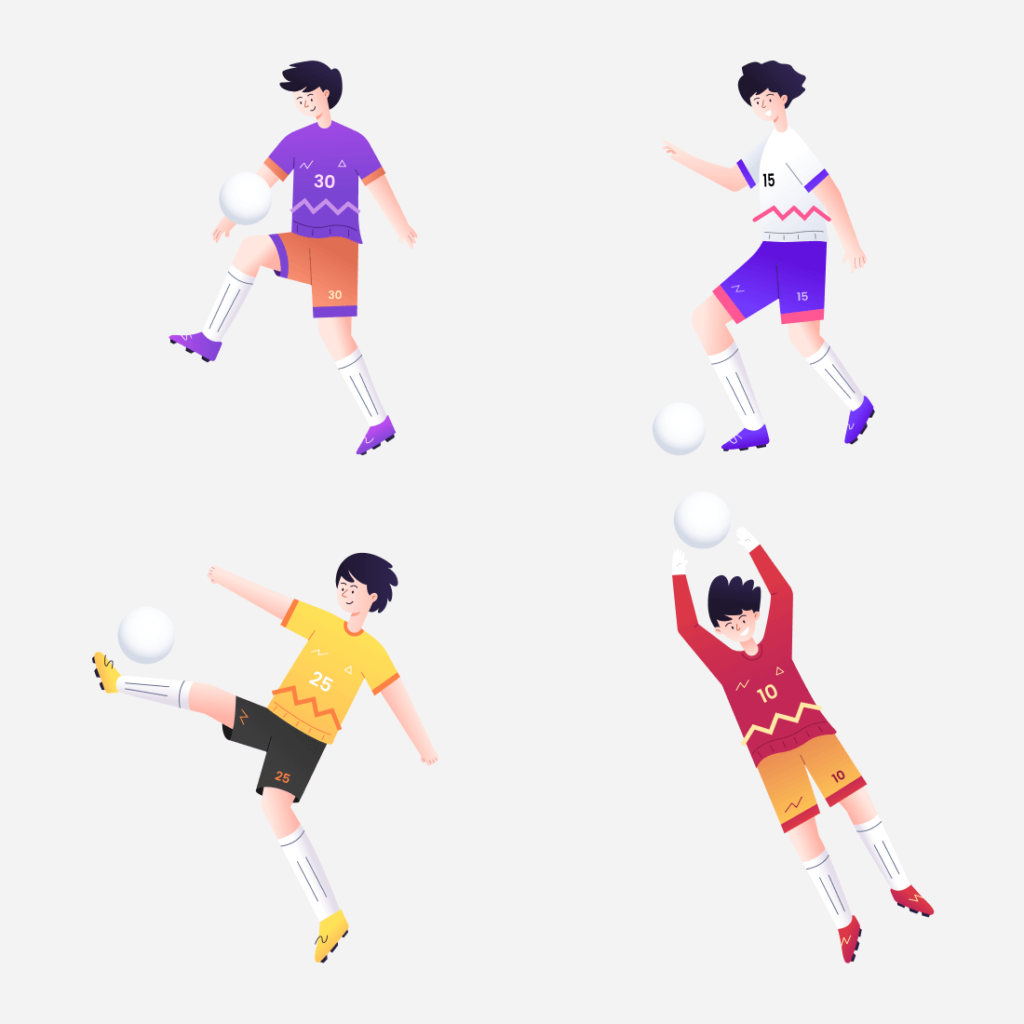 Football Player SVG Bundle – MasterBundles