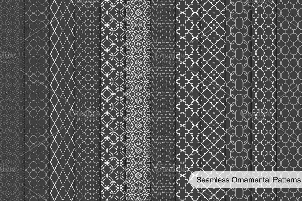 Collection of Ornamental Patterns – MasterBundles