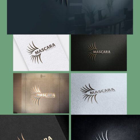 Eye Mascara Logo | Master Bundles