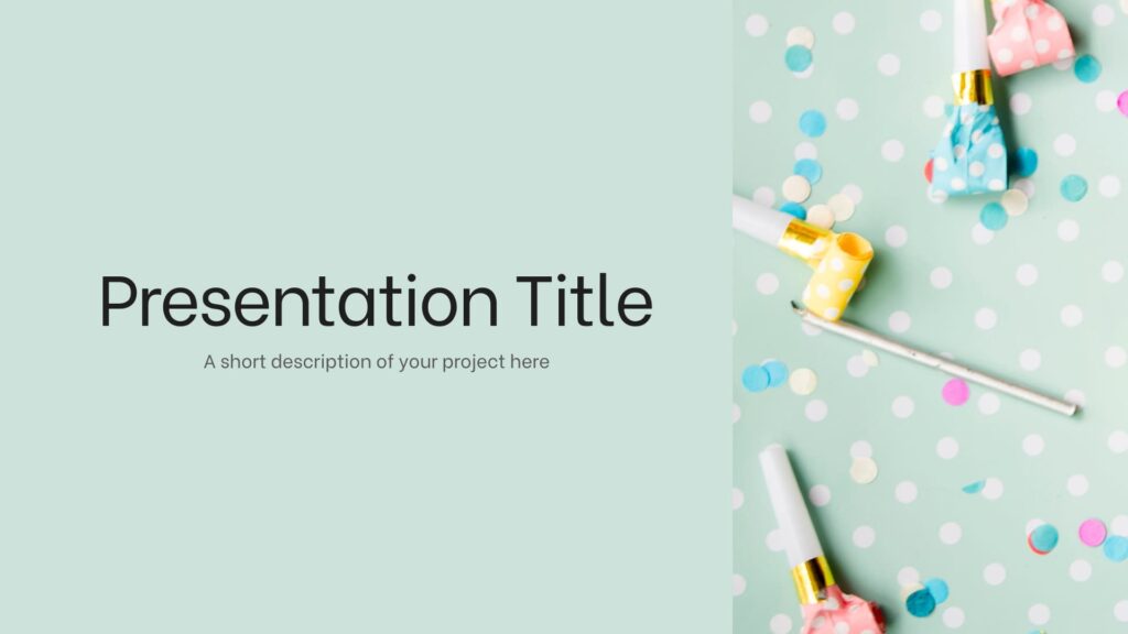 Lovely Baby Shower Powerpoint Template Free – MasterBundles