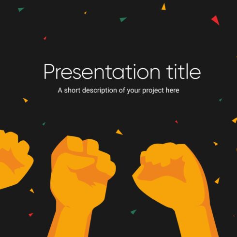 Juneteenth Powerpoint Template Free | Master Bundles