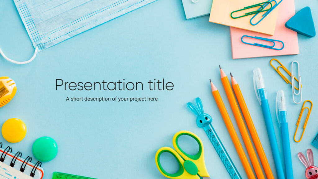 Free Clean Back To School Powerpoint Template – MasterBundles