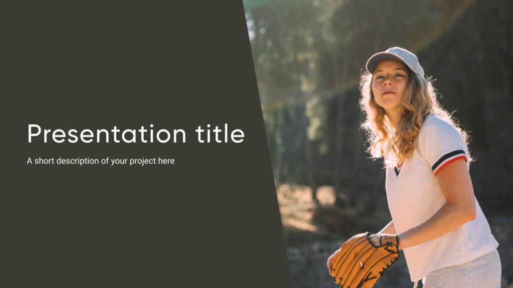 Free Baseball Sport Powerpoint Template – MasterBundles