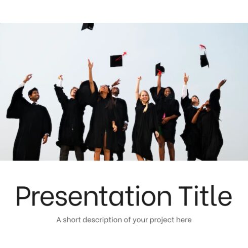 Free Graduation Presentation Template | MasterBundles
