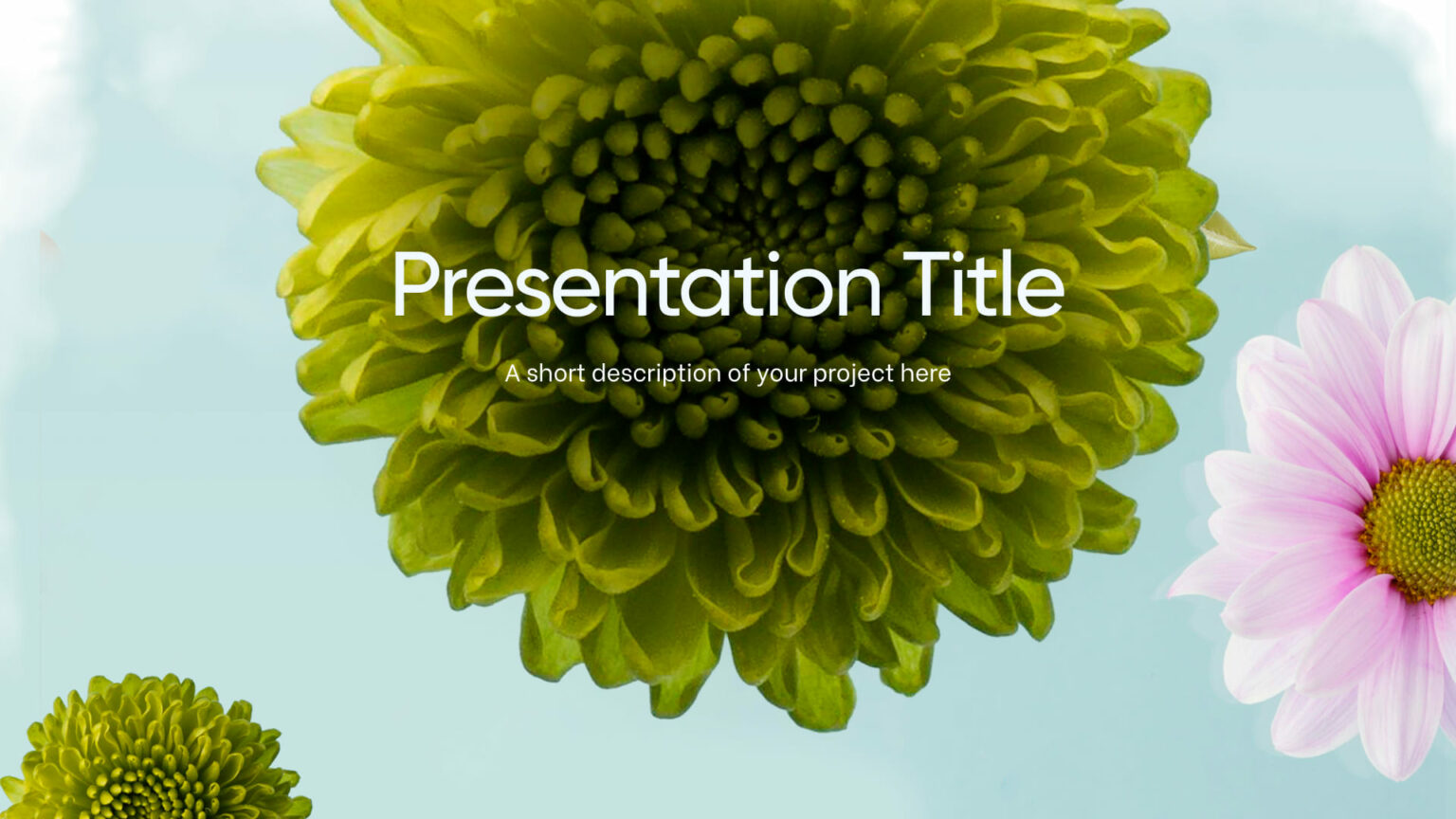 Green Spring Powerpoint Template Free – MasterBundles