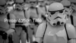 Black & White Star Wars Powerpoint Template Free – MasterBundles