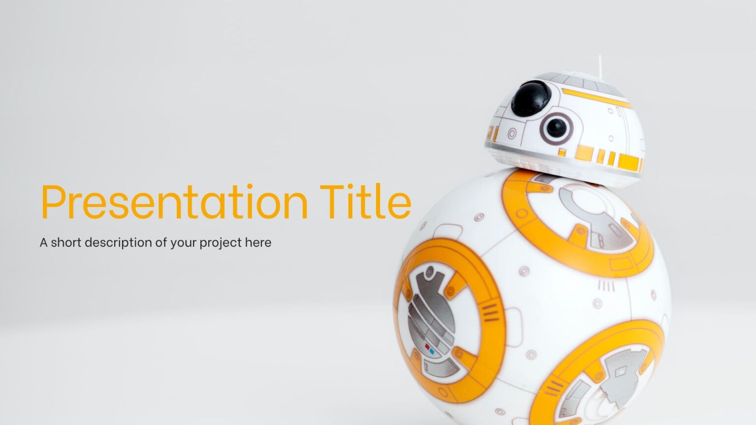 Star Wars R2-D2 Powerpoint Template Free – MasterBundles