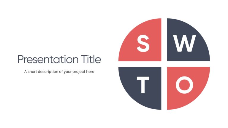 Clean SWOT Analysis Template Powerpoint Free – MasterBundles