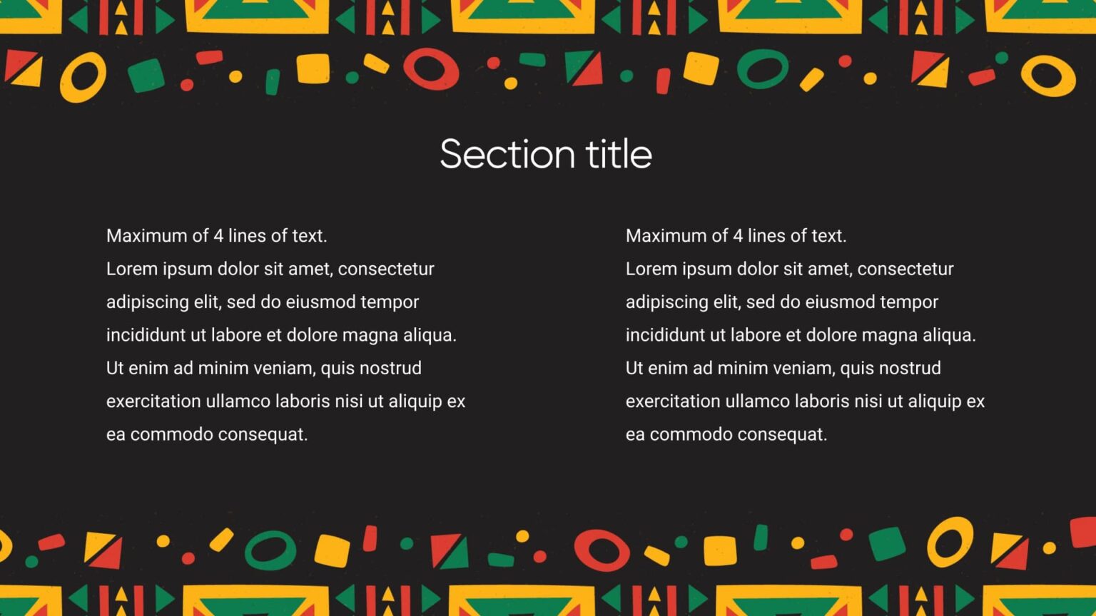 Modern Black History Powerpoint Template Free – MasterBundles