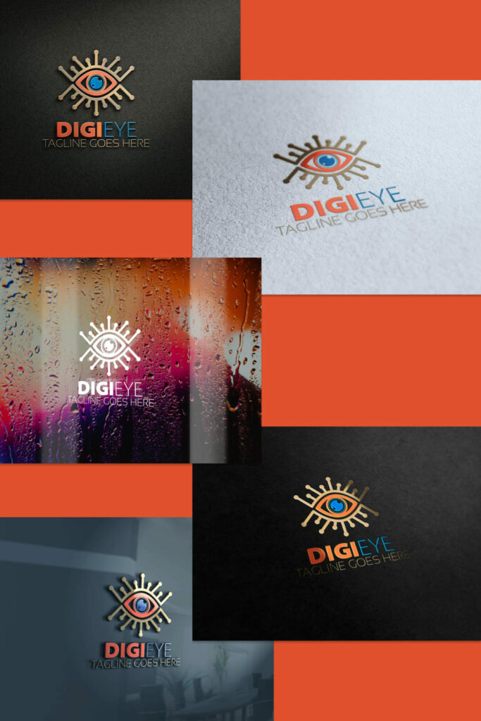Digital Eye Logo – MasterBundles