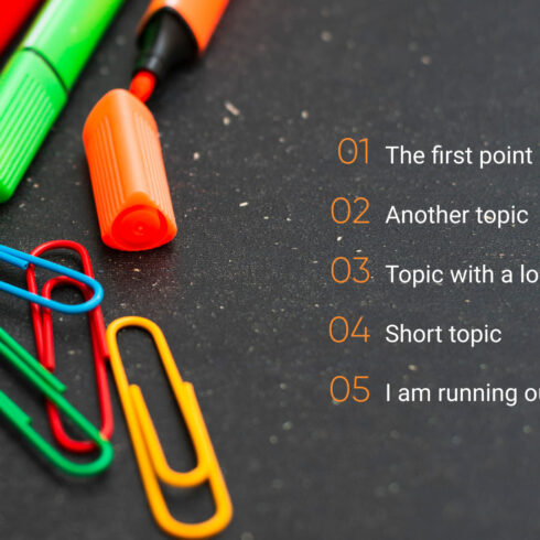 Free Dark Back To School Powerpoint Template | Master Bundles