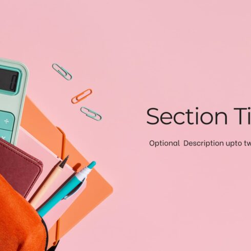 Free Orange Back To School Powerpoint Template | Master Bundles