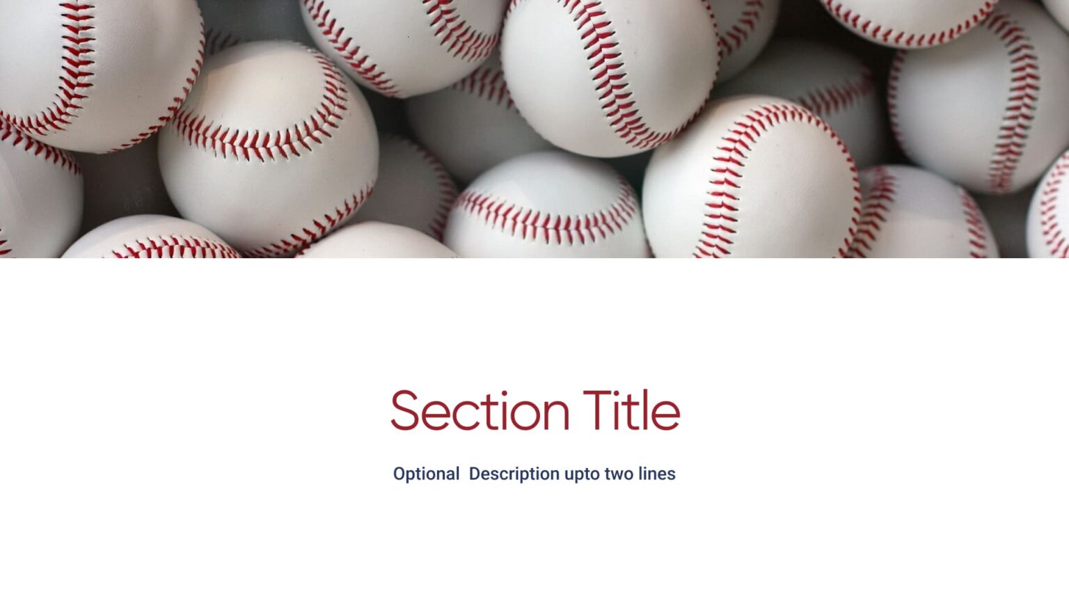 Free Baseball Ball Powerpoint Template – MasterBundles