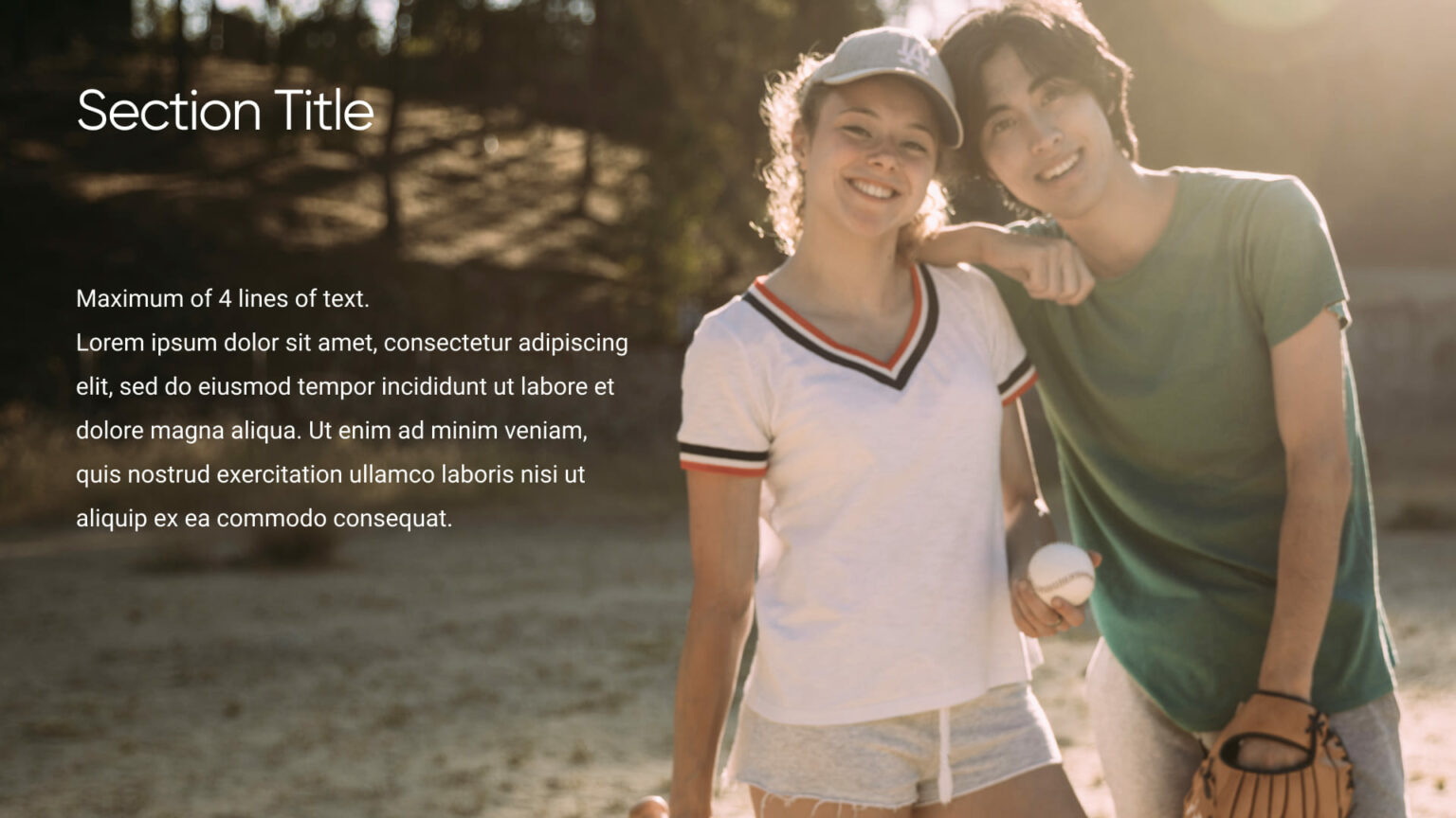 Free Baseball Sport Powerpoint Template – MasterBundles