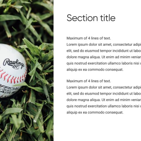 Free Classic Baseball Powerpoint Template | Master Bundles
