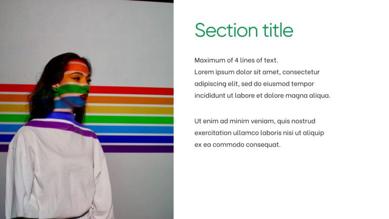 Free Bright LGBT PowerPoint Template – MasterBundles