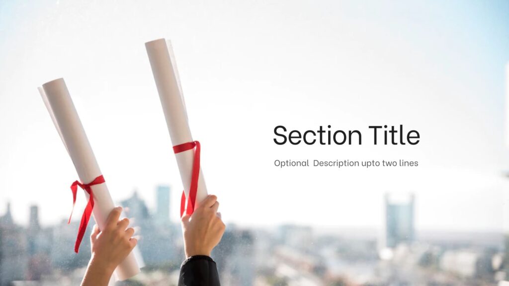 Free Modern Graduation Powerpoint Template – MasterBundles