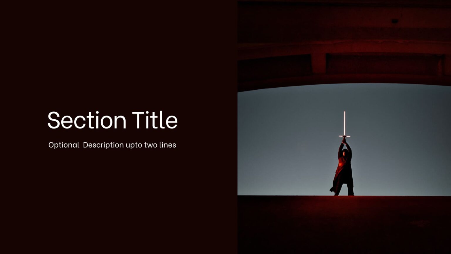 Dark Star Wars Powerpoint Template Free – MasterBundles