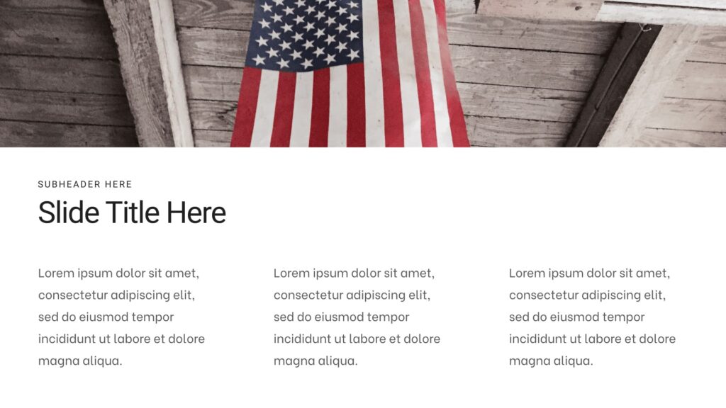 Patriotic Veterans Day Powerpoint Template Free – MasterBundles