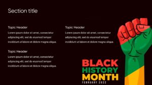 Juneteenth Powerpoint Template Free – MasterBundles